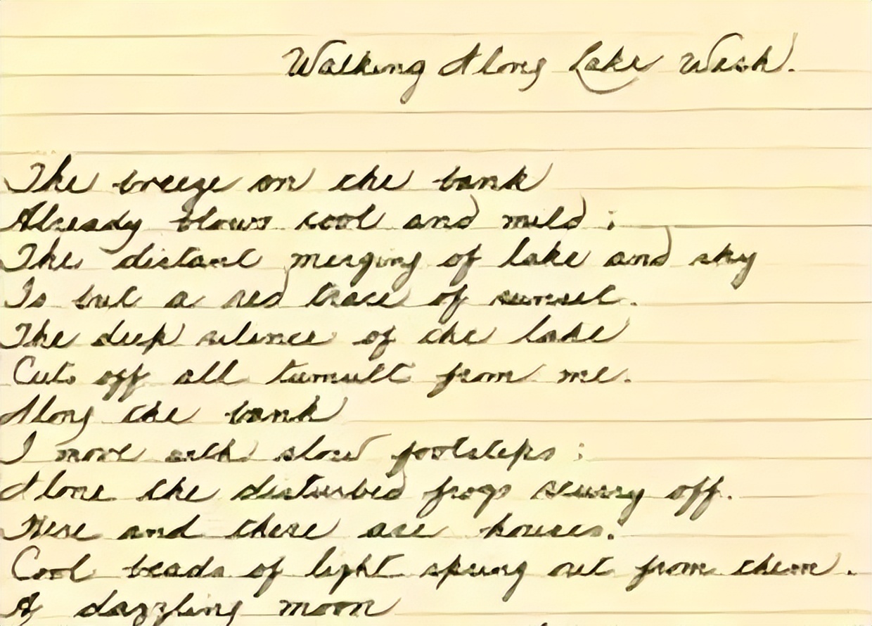 Bruce Lee's English manuscript is rare!Free and unrestrained, pen ...