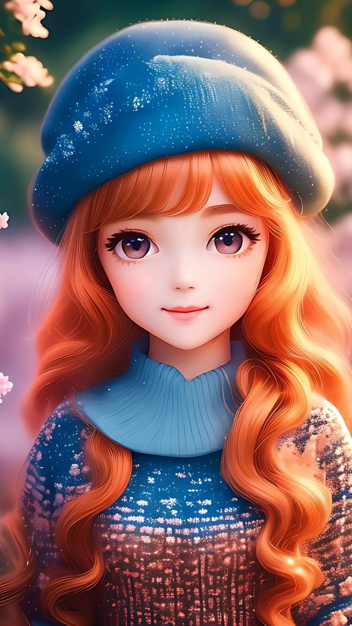 Two-dimensional anime lady, each one is a mobile wallpaper - iMedia