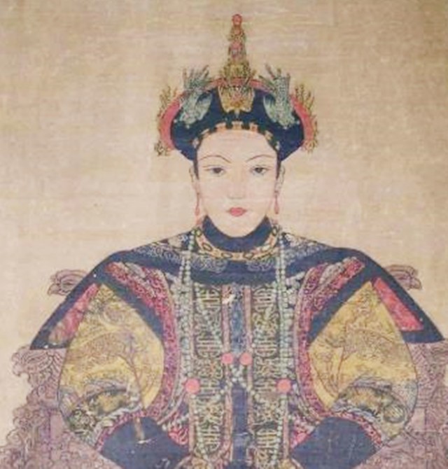 Meng Guqing, the queen of the Qing Dynasty, went home to give birth to ...