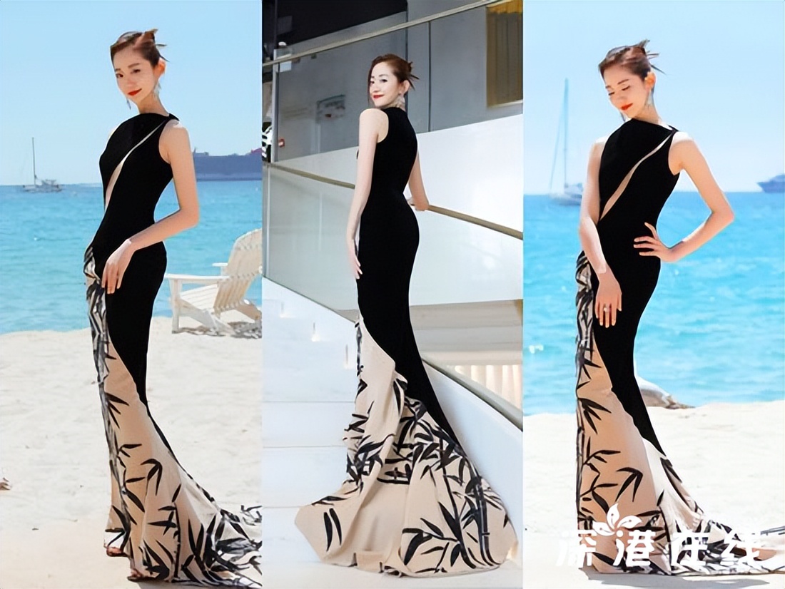 Wan Qianhui was invited to walk on the Cannes red carpet to play with ...