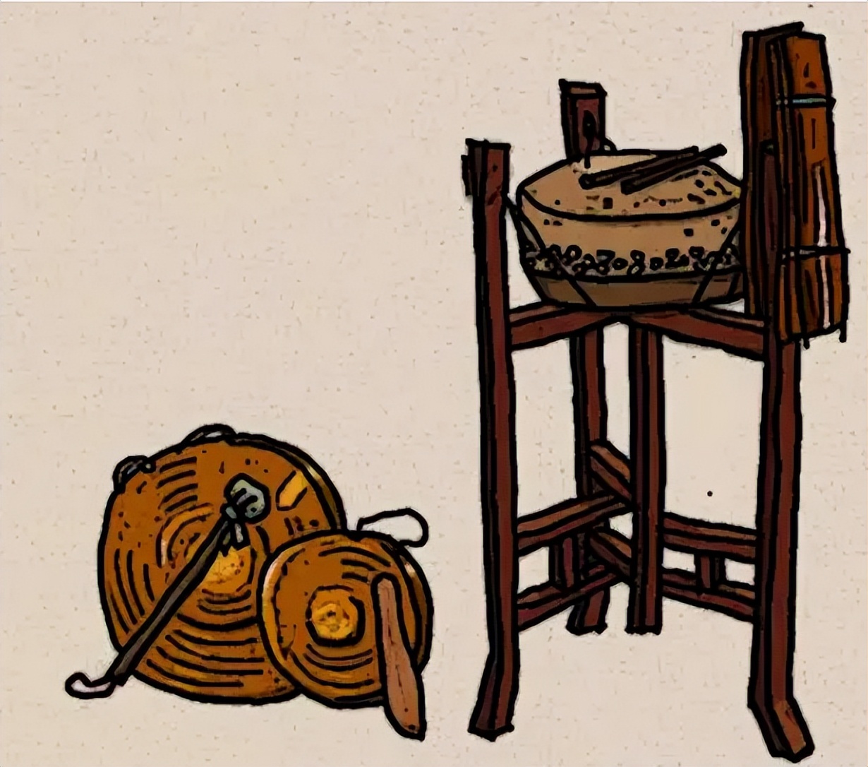 What do the "board" and "eye" in "one board and one eye" refer to? - iNEWS