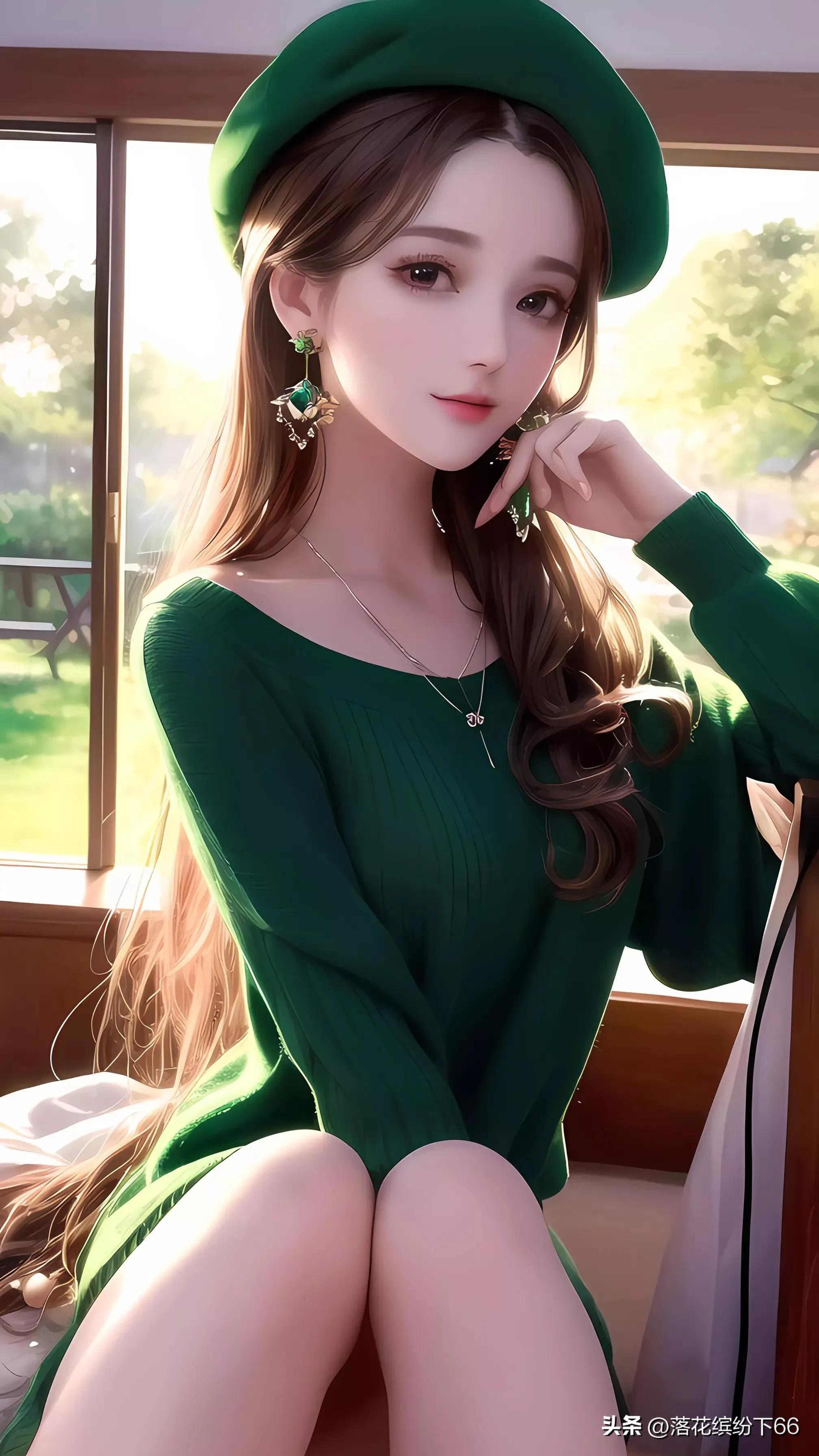 The beautiful girl of Ai painting, every one is a wonderful wallpaper ...