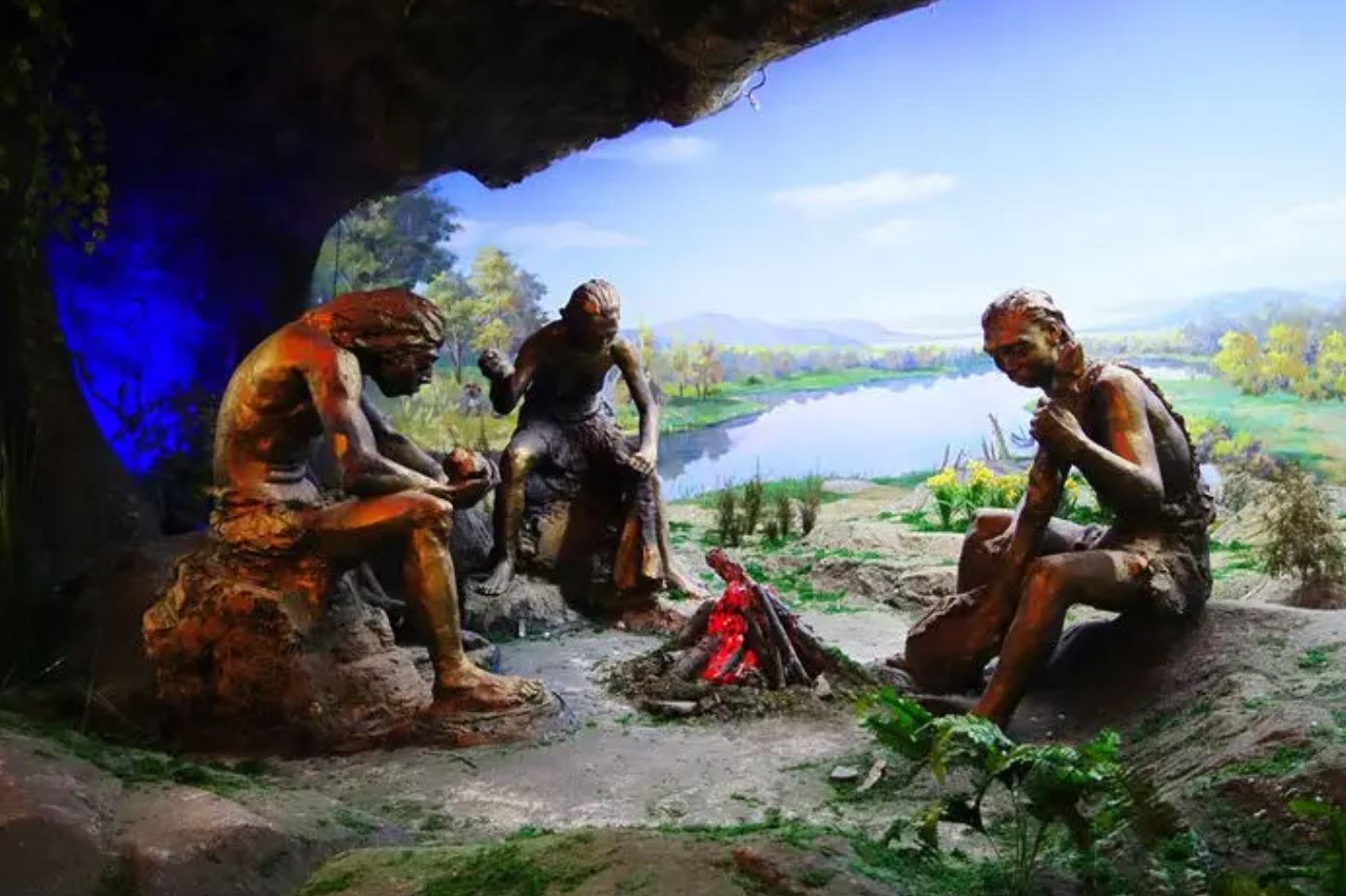 Ancient human hunting methods: running and chasing prey, consuming the ...