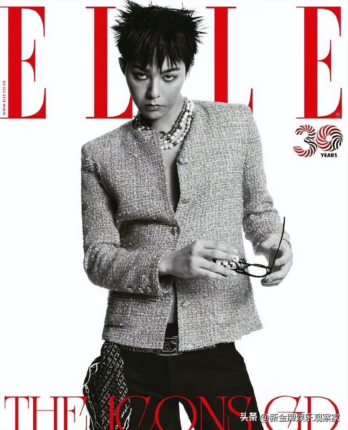 The 30th anniversary of the Korean version of ELLE, a collection of six ...