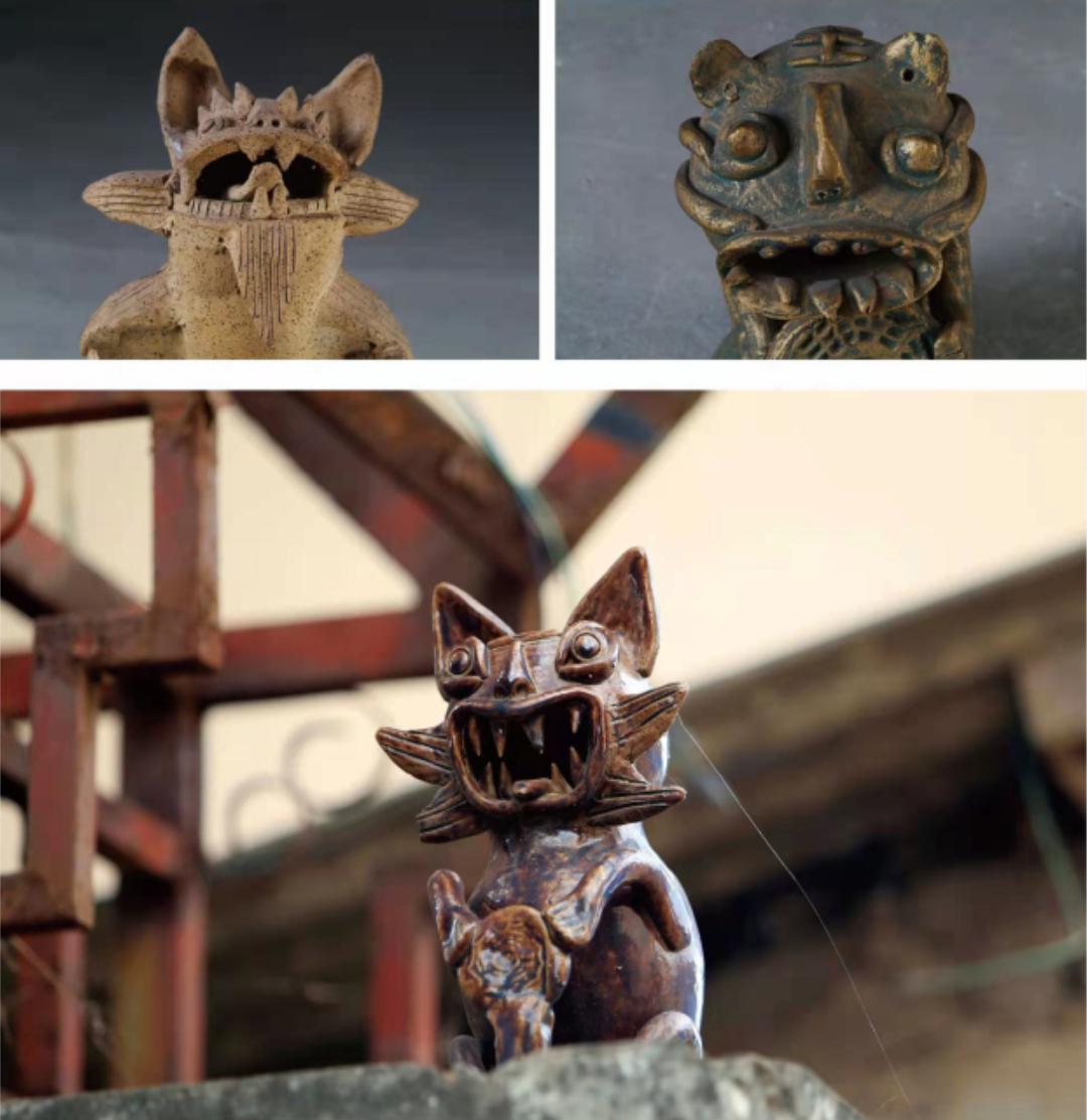 The craft of tile cat of Bai nationality in Dali, Yunnan - iMedia