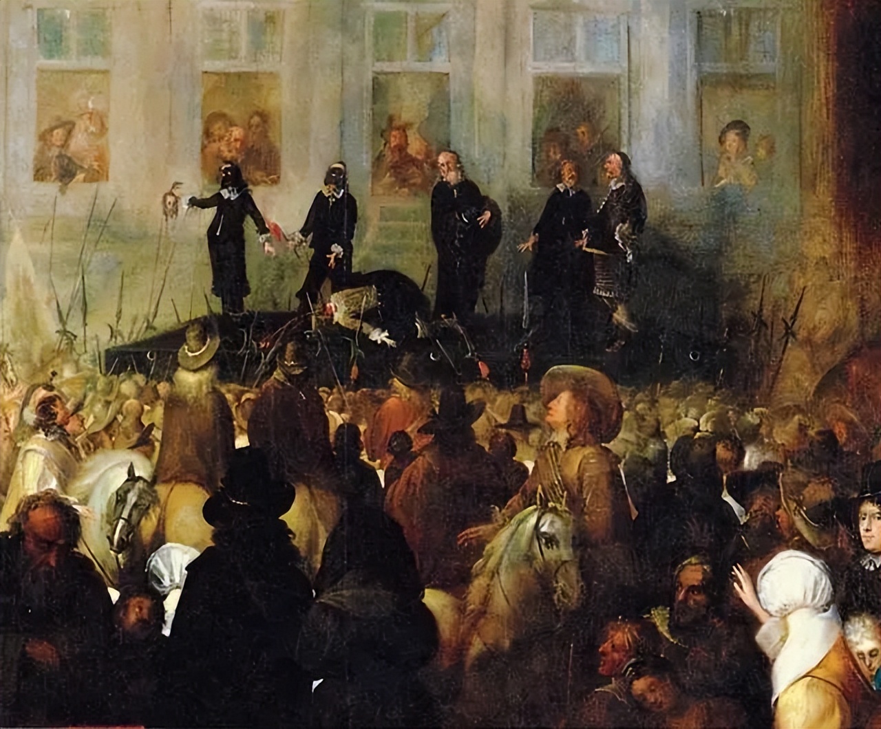 Cromwell, Lord Protector who killed the king and abolished the monarchy ...