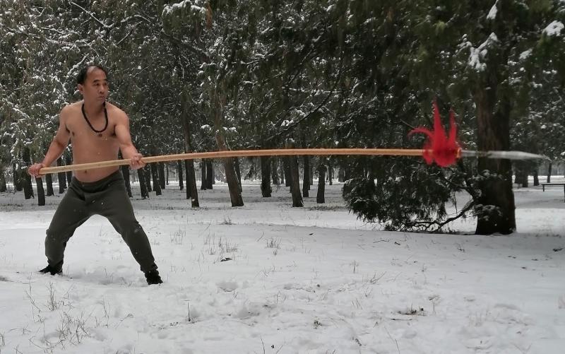 One of the series of Baguazhang stories: Visiting "Master Han" in the Dakeng of the Temple of ...