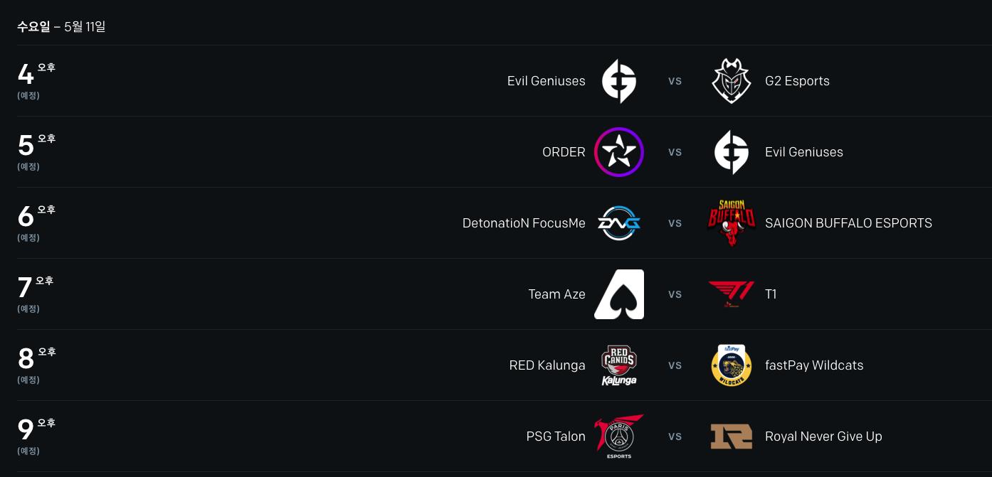The 2022 MSI group stage schedule is out: the opener host T1 vs SGB!RNG's first battle against ...