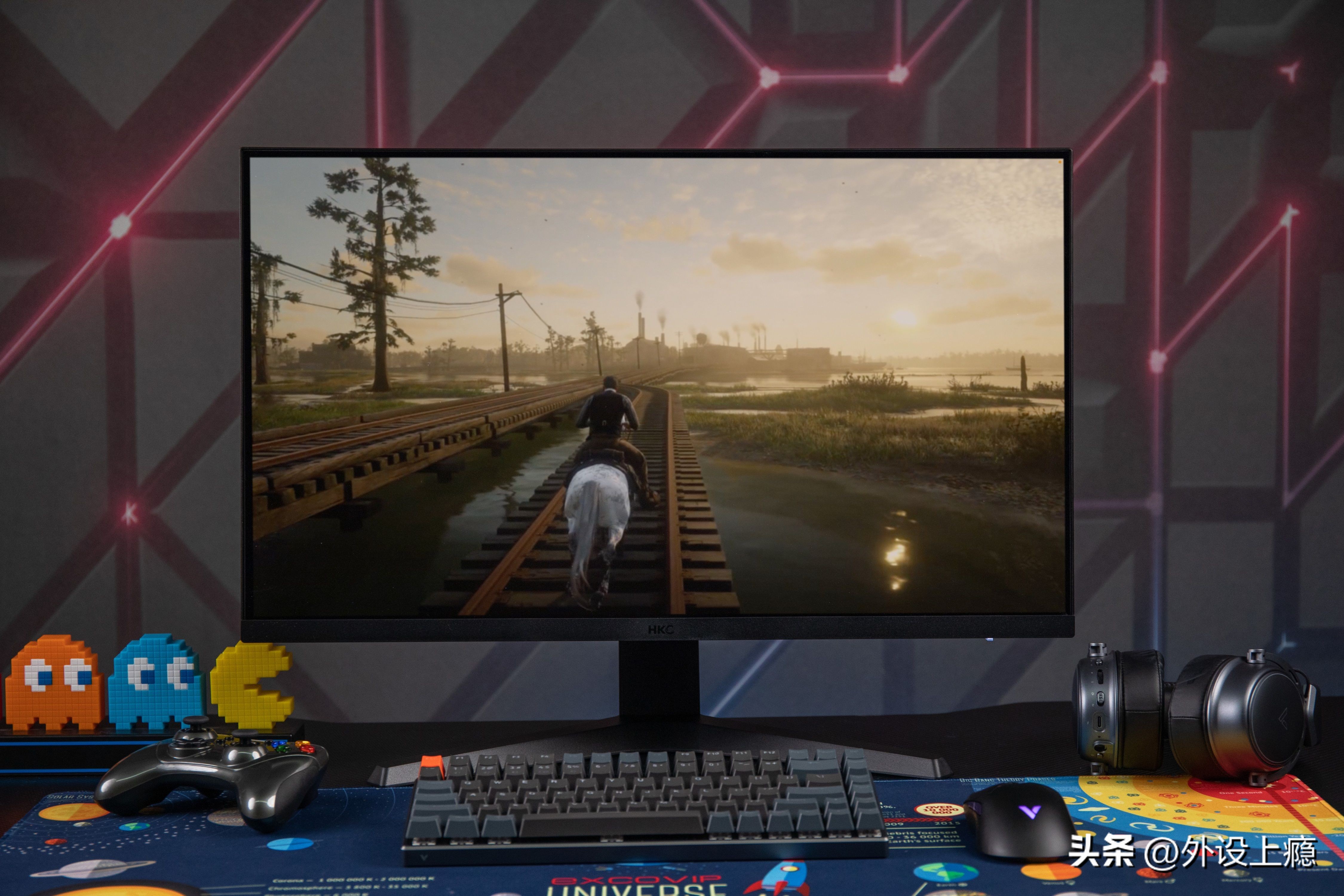 HKC VG273K e-sports monitor with outstanding game screen - iNEWS