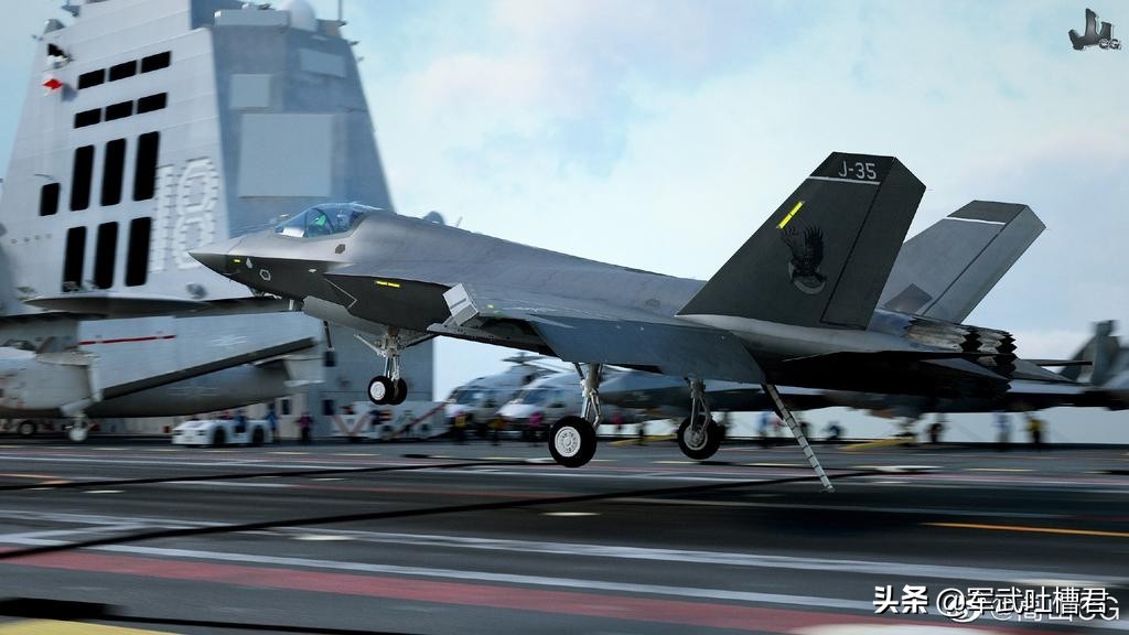 In-depth interpretation of the new photos of J35, in addition to the turbofan 19, there are ...