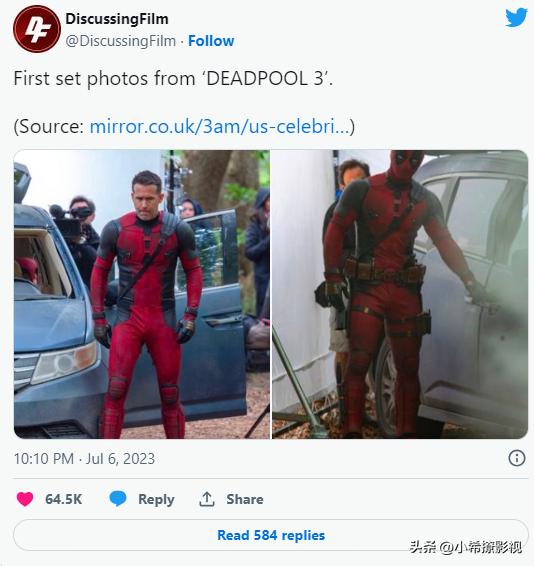 The first stills of "Deadpool 3" are here, and the costumes of "Little ...