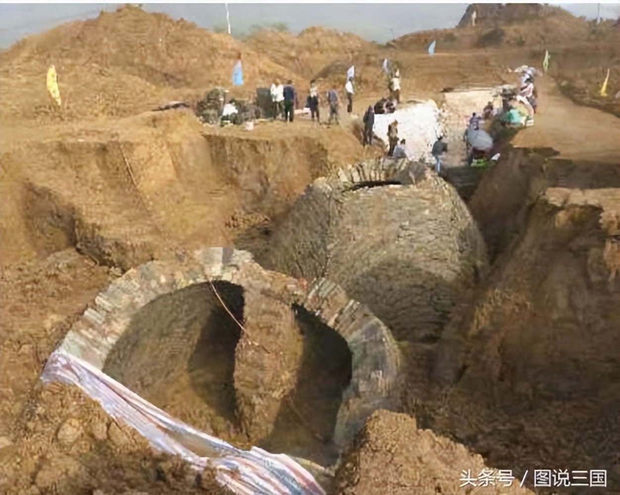 Exploring the tomb of Sima Yi in Luoyang, someone lived in the tomb for 10 years. Is it really ...