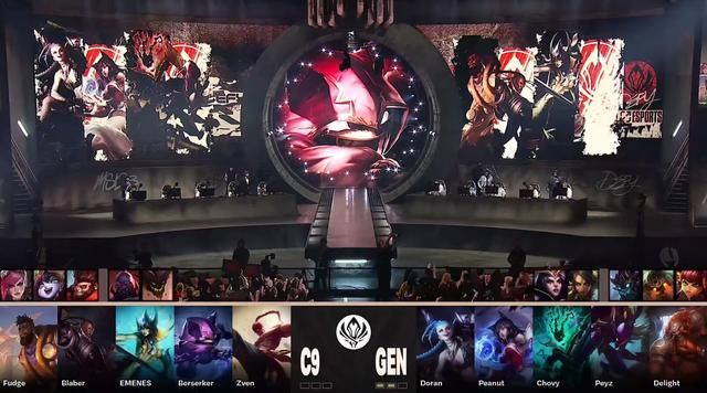 LOL:GEN.G3:0 easily defeated C9, China and South Korea entered the semi ...