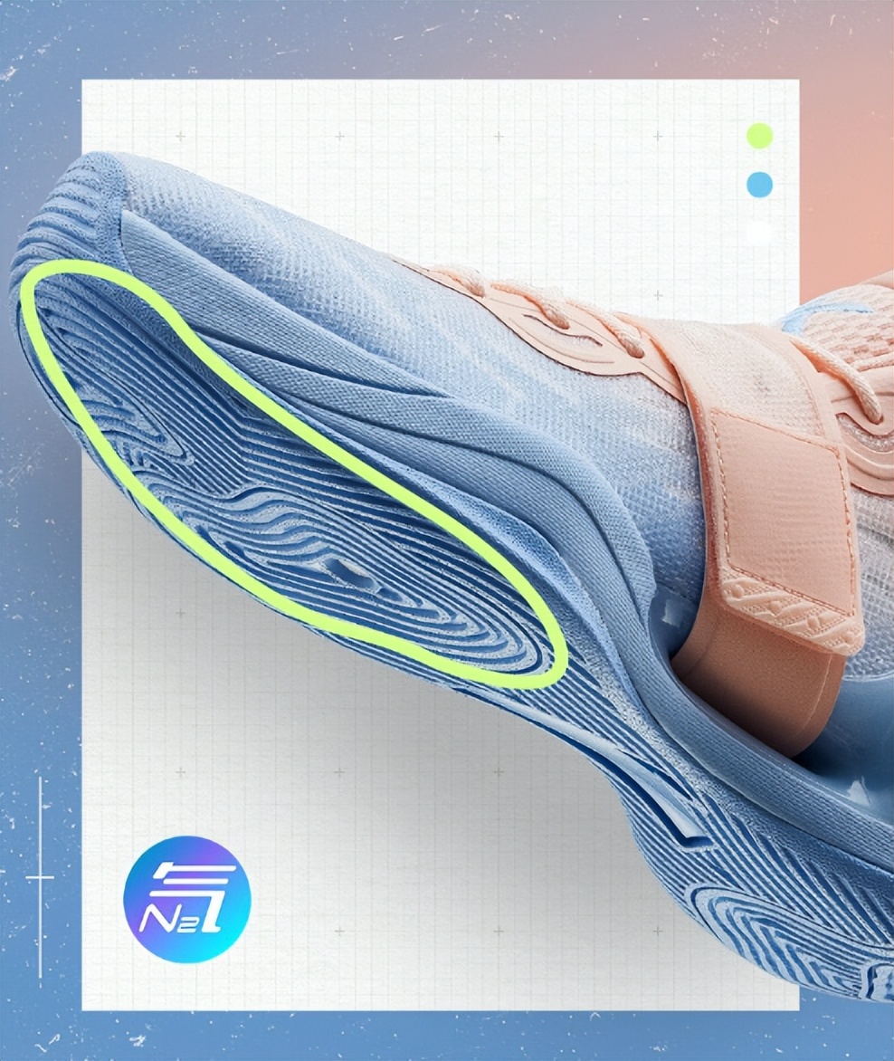 Anta Splash 4 basketball shoes "City of Angels" color matching exposure ...