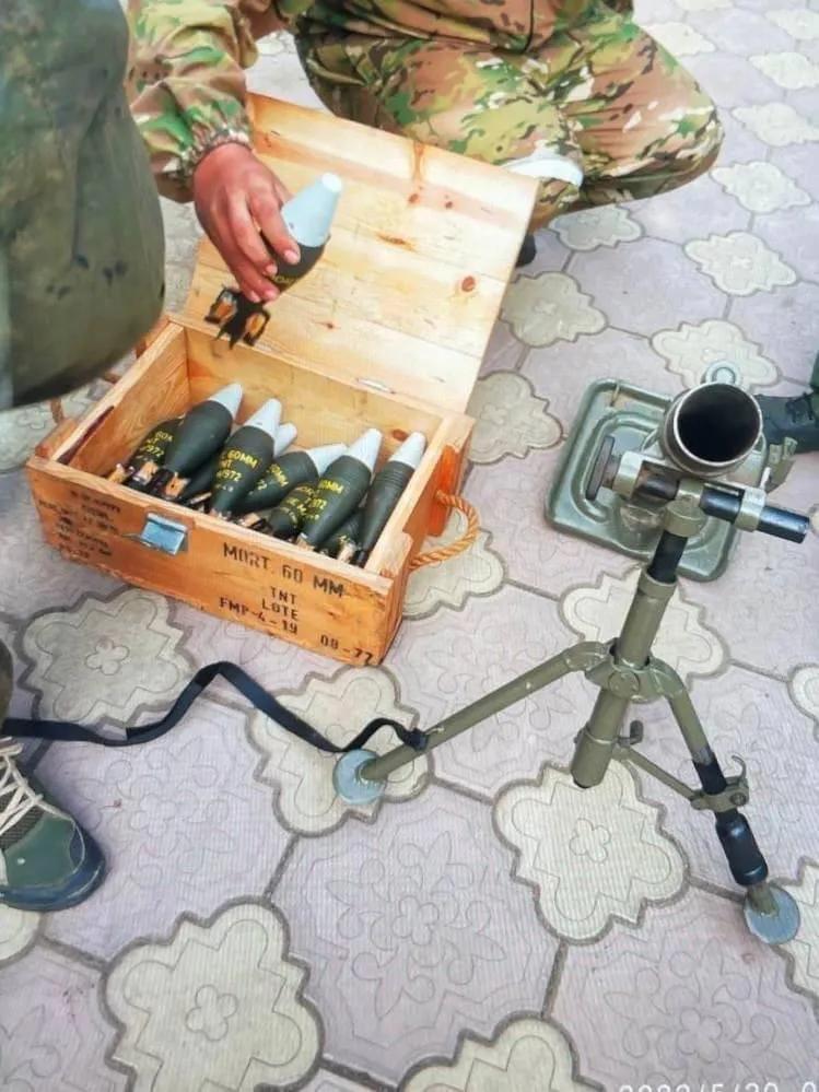 Toutiao Ukrainian army seized Chinese 60mm mortar shells from Russian ...