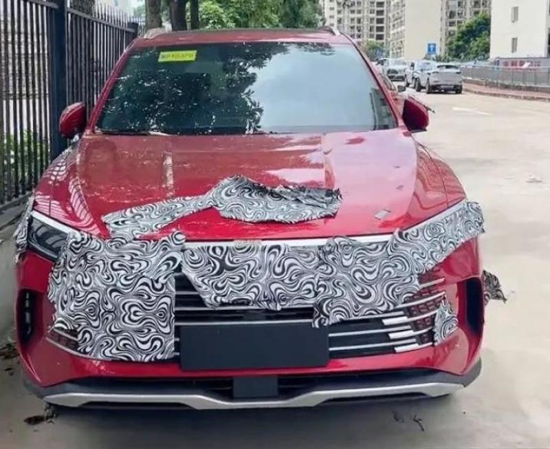 It is expected that the latest spy photos of the BYD frigate 05 will be ...