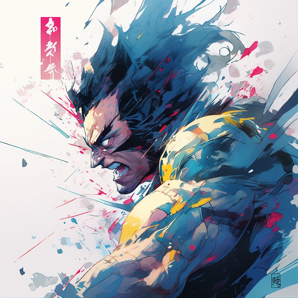 Twilight Wolf "Logan": Marvel X-Men Wolverine - iNEWS