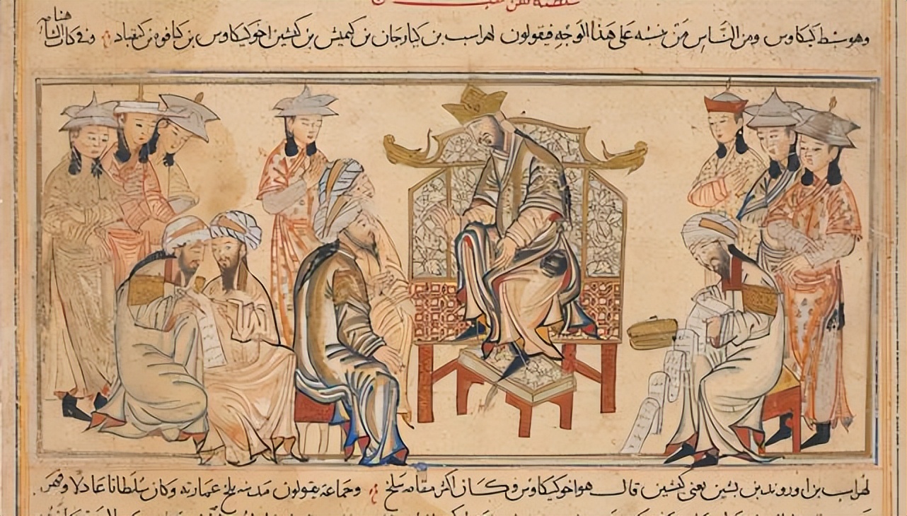 The seventh ruler of the Ili Khanate, at the beginning of his accession ...