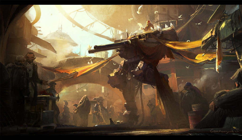 Shocking scene concept design works - iNEWS