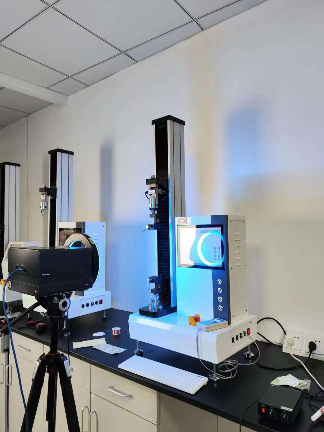 Ultrafine wire elastic modulus test: single column universal testing ...