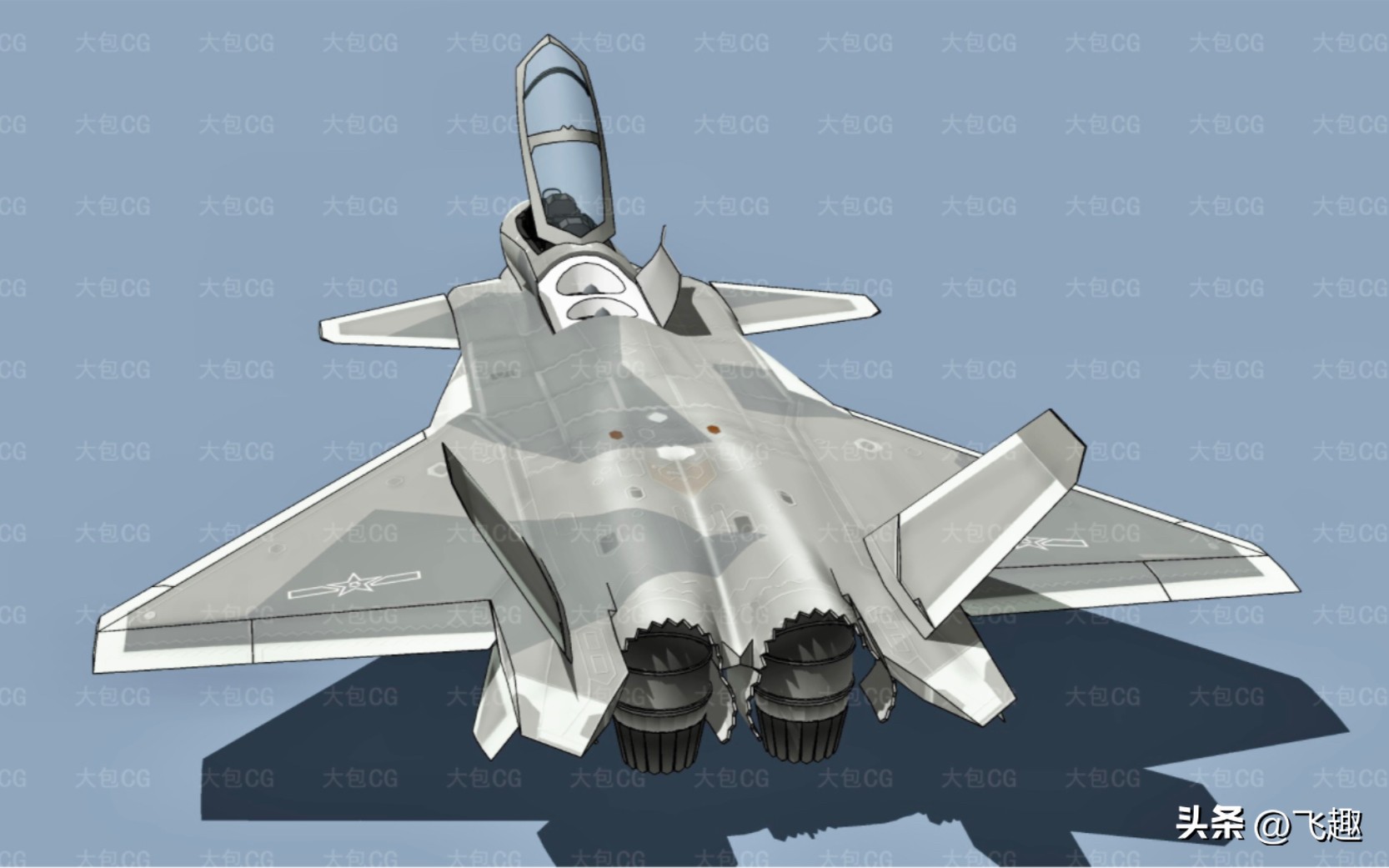 Talk about the vertical take-off and landing version of J-20C in [Wandering Earth 2] - iNEWS