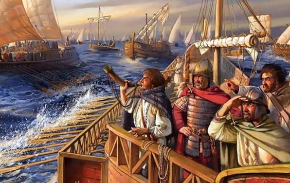 The naval battle strategies of Rome and Carthage, the comparison of ...