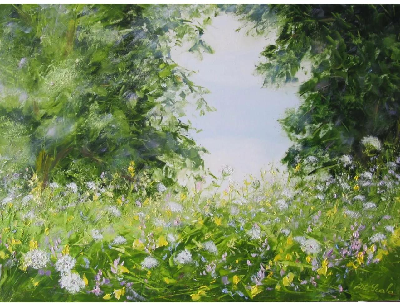 Appreciation of paintings by French painter Brigitte Di Scala - iNEWS