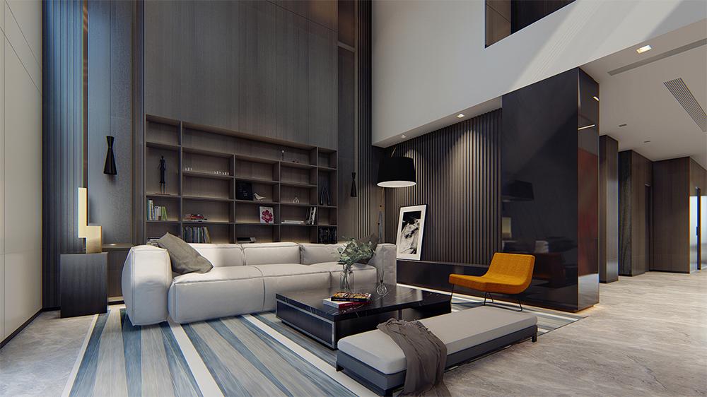 Modern guest restaurant, exploring the poetic flavor of natural villas ...