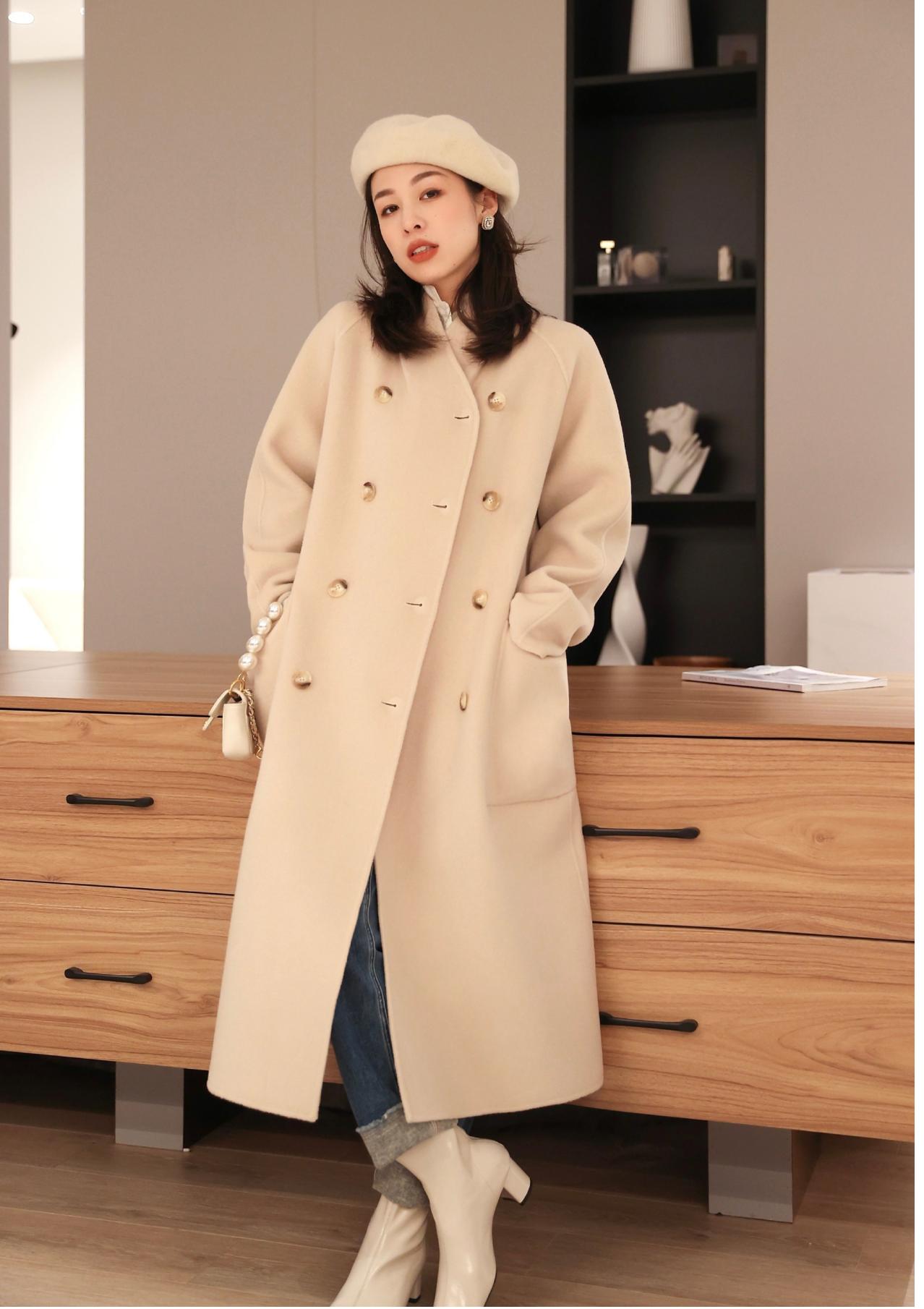 Softer than black, whiter than camel color, "oatmeal color" is hot this ...