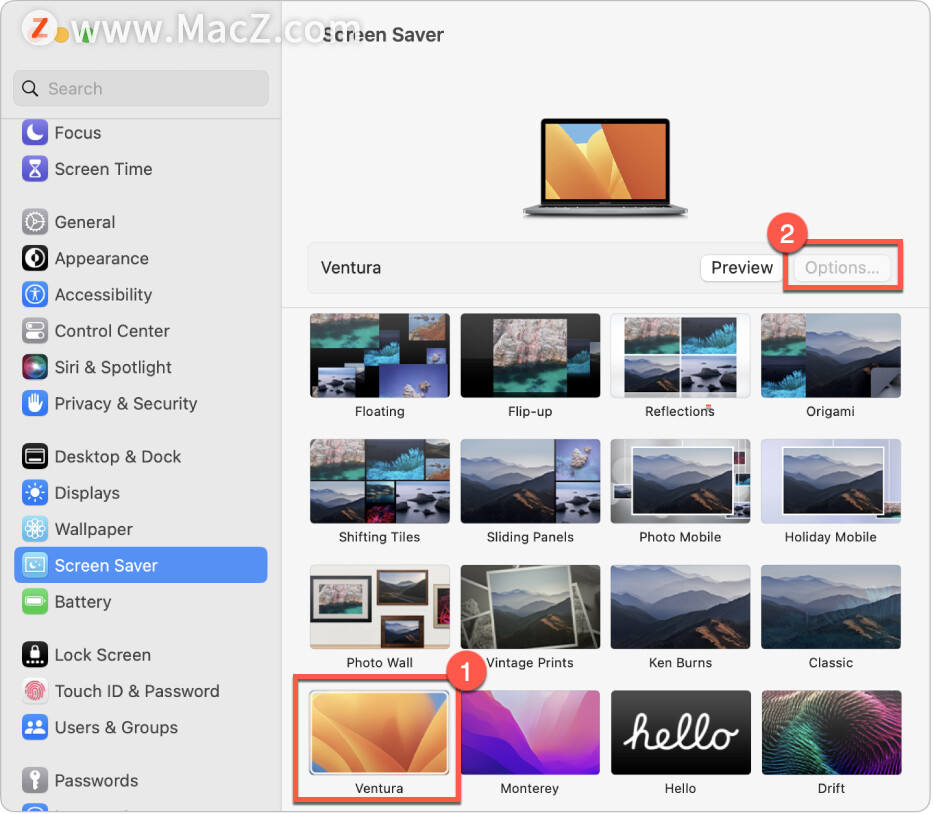 How do I use a screen saver on a Mac? - iNEWS
