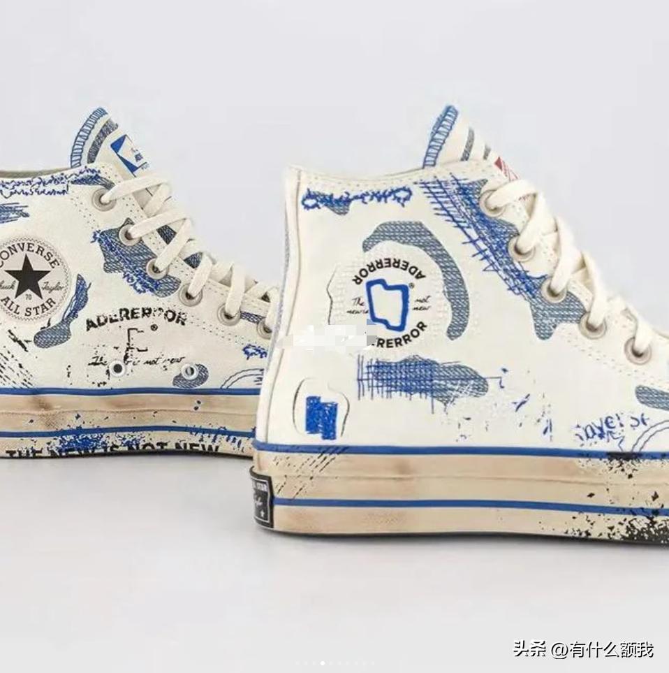 Klein blue Converse Dirty Fit can be understood - iNEWS