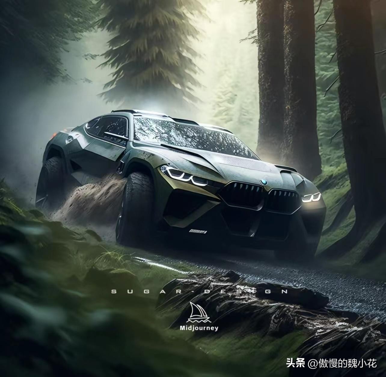 2023 "BMW X8" multiple exposure! Beautiful ceiling, equipped with ancestral 4.4T engine - iMedia