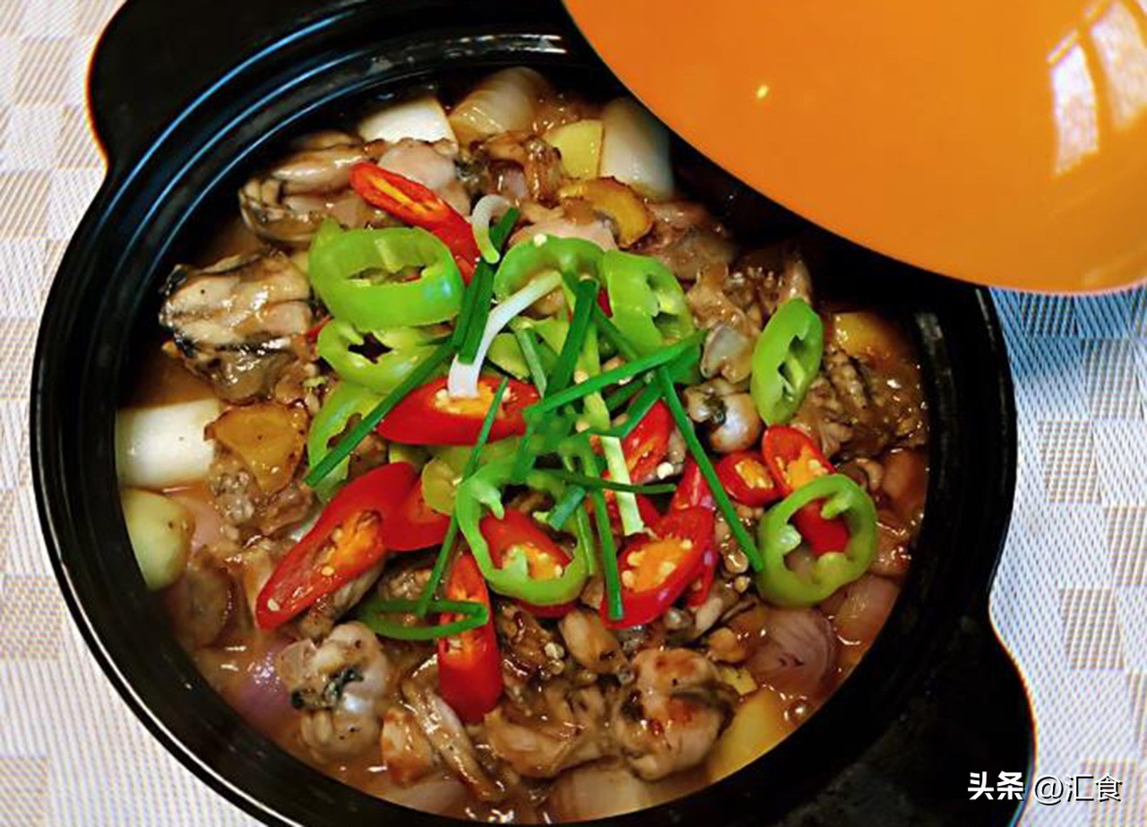 Home-roasted chicken offal, baked frog with ginger and spring onion ...