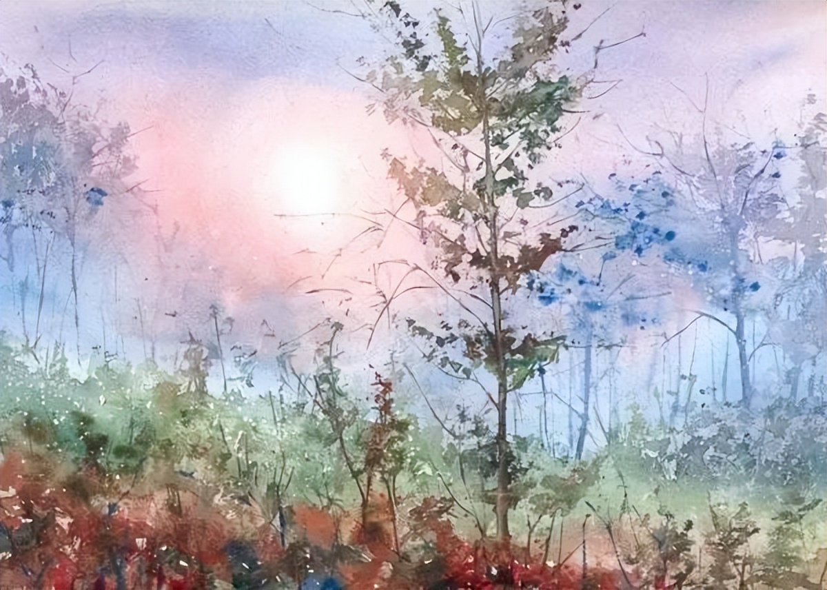 The secluded beauty of the forest of Polish painter Malgorzata ...