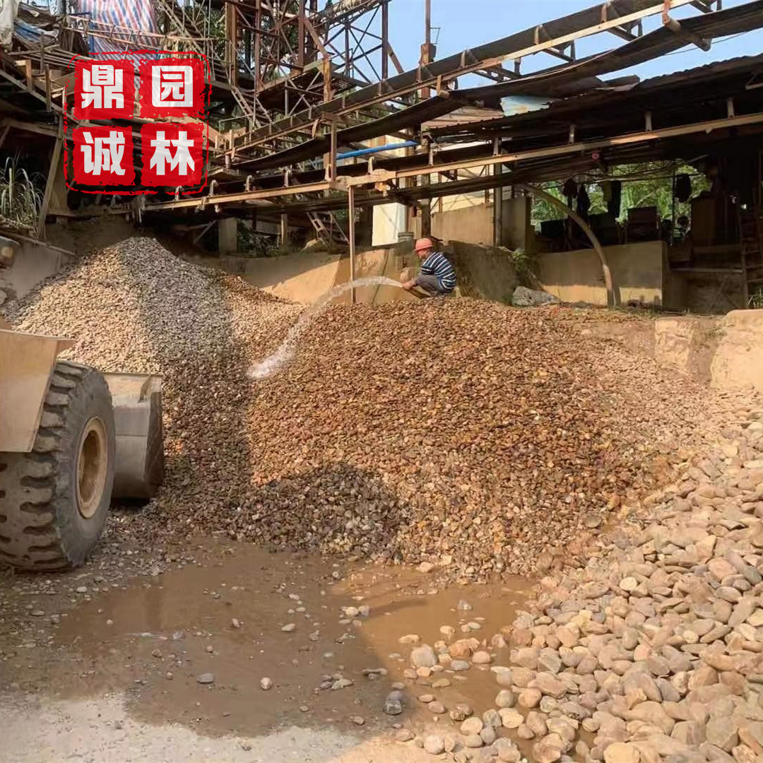 Variegated cobblestone various specifications greenway paving stone art ...