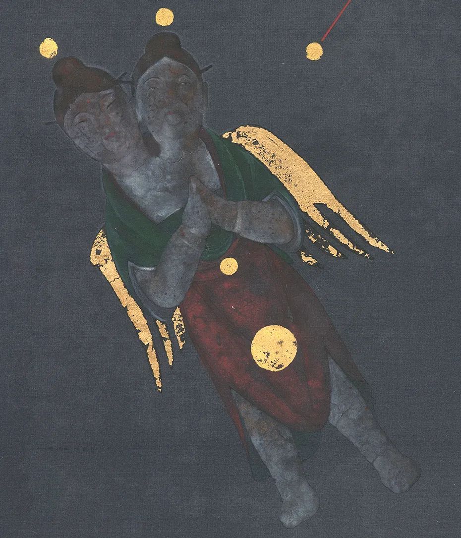 Appreciation of the works of young painter Shen Ning, a master student of the China National ...