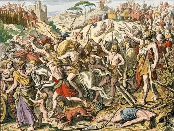 Roman and Germanic, the road of cultural blending of glory and conflict ...