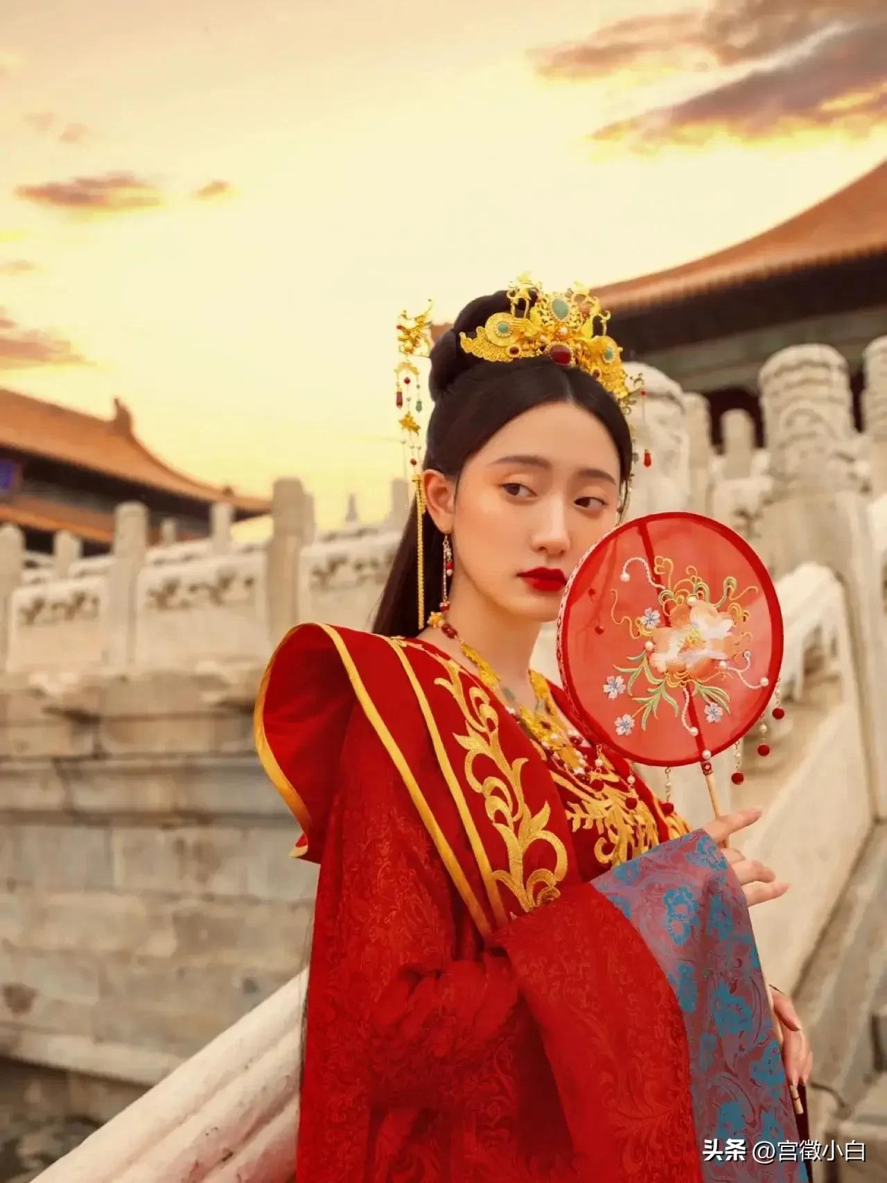 "Xiaobai Sharing" The 23rd issue of the Chinese style photo in the Forbidden City is charming ...