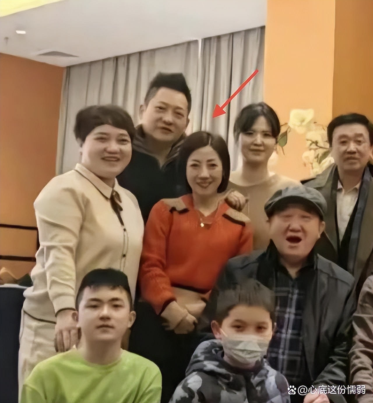 Sa Beining's family portrait exposed! The twins are full of mixed blood ...