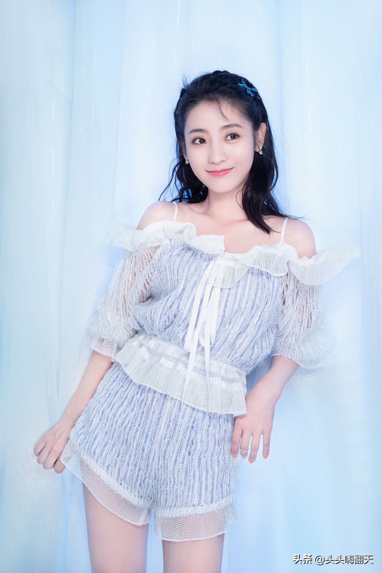 "Lychee Girl" Xing Fei's all-match clothing camera darling - iMedia