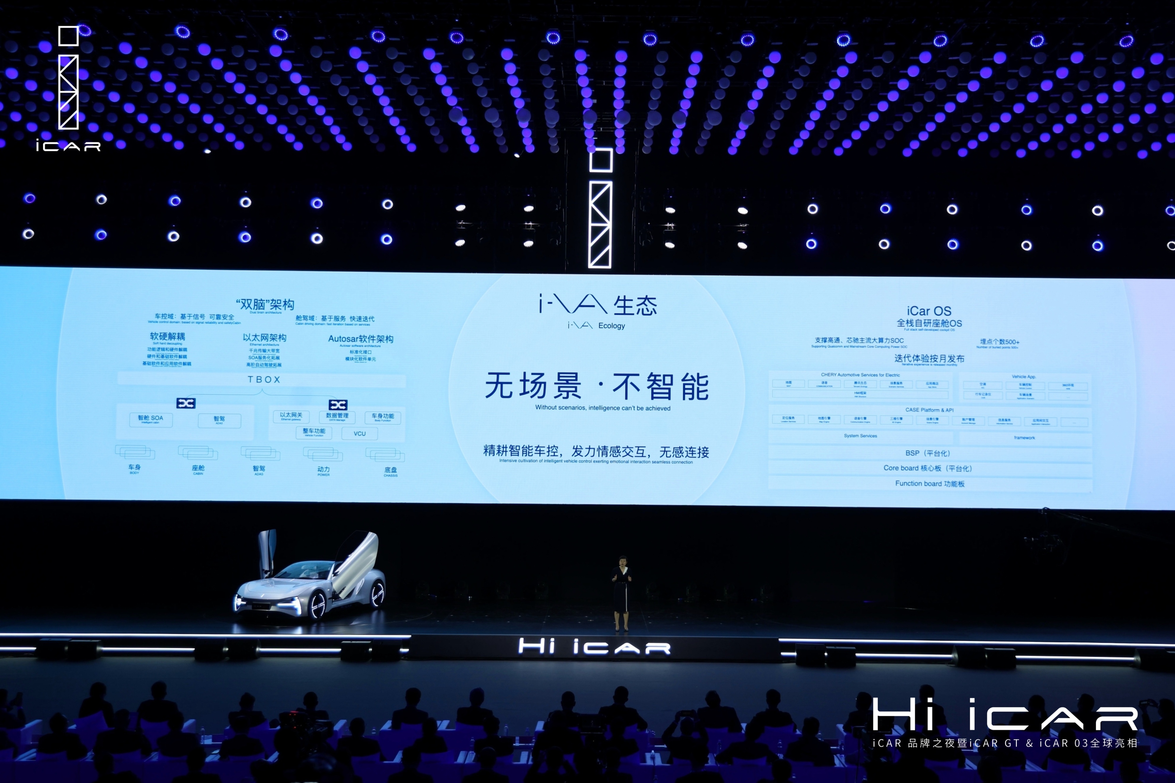 Scenario smart electric vehicles lead the brand, iCAR "big move ...