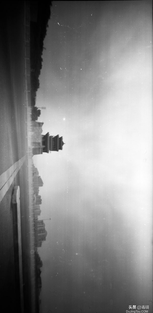 Pinhole Film Photography "Evening at Yongdingmen" Pinhole Lens Samples ...