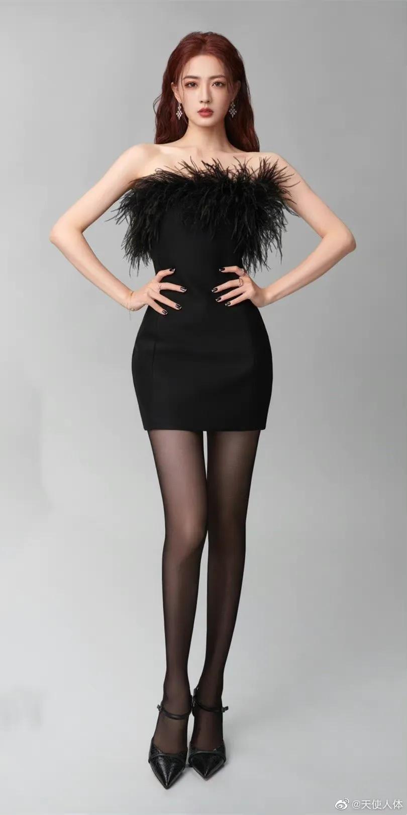 Xu Lu, full screen big long legs - iMedia