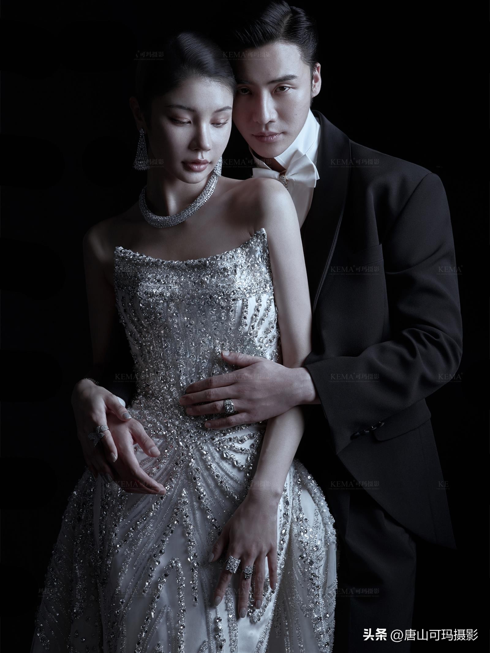 The long-awaited high-definition light and shadow wedding photos are so ...