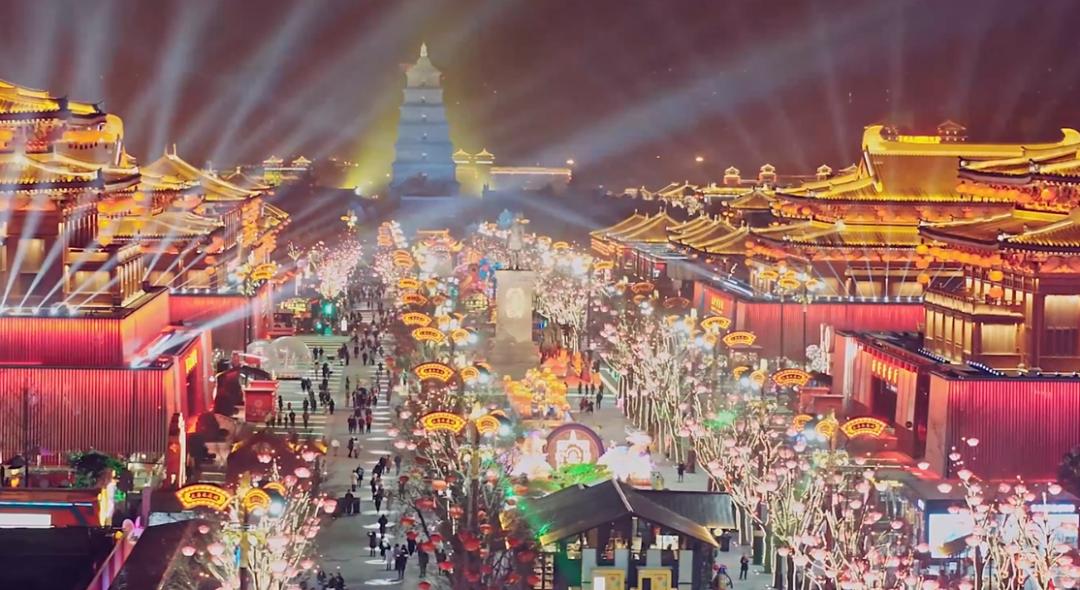 The "Twelve Hours in Chang'an" immersive theme block exploded, and ...