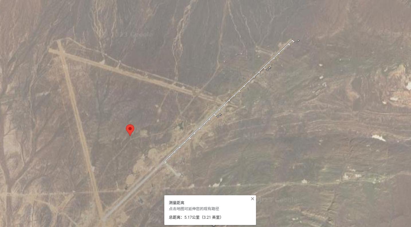 Landing site for aerospace suborbital bombers? Mysterious Triangle ...