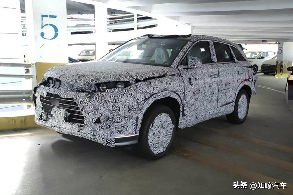 New photos of BYD SUV frigate 05 exposed!BYD Song sister car, battery ...