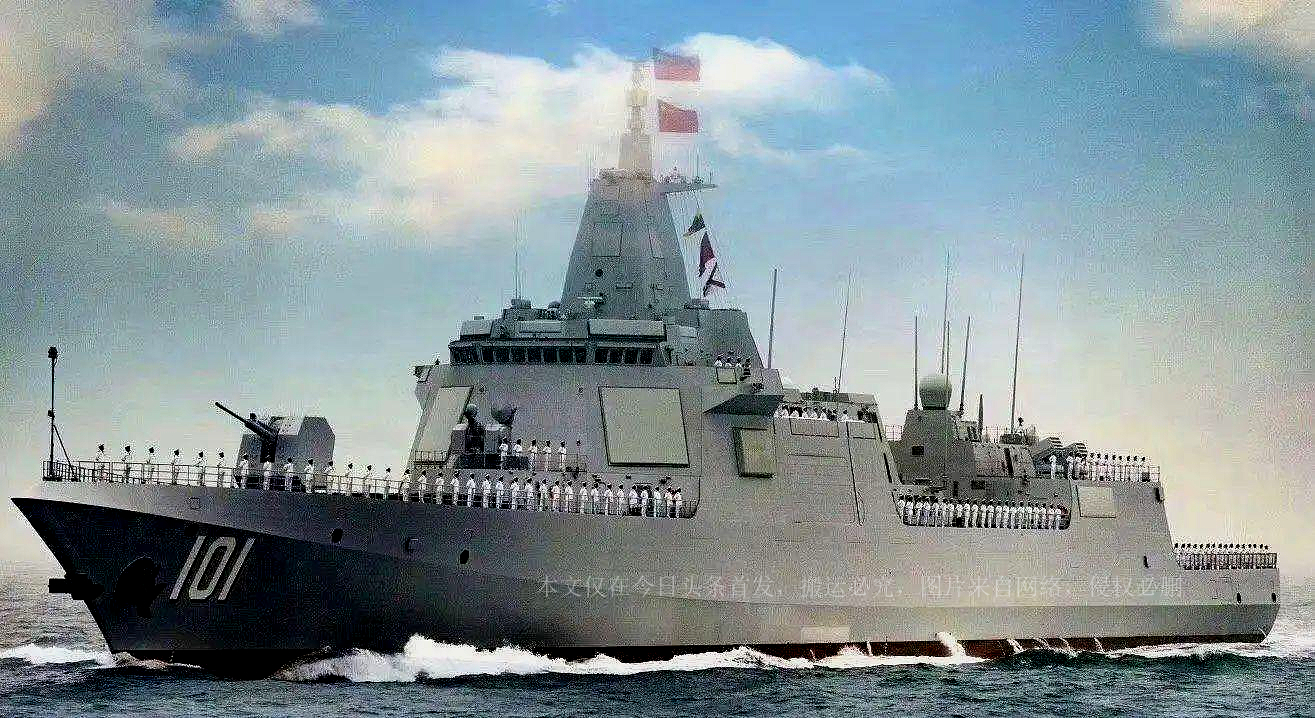 US media: The US military's new destroyer design copies the 055, China ...