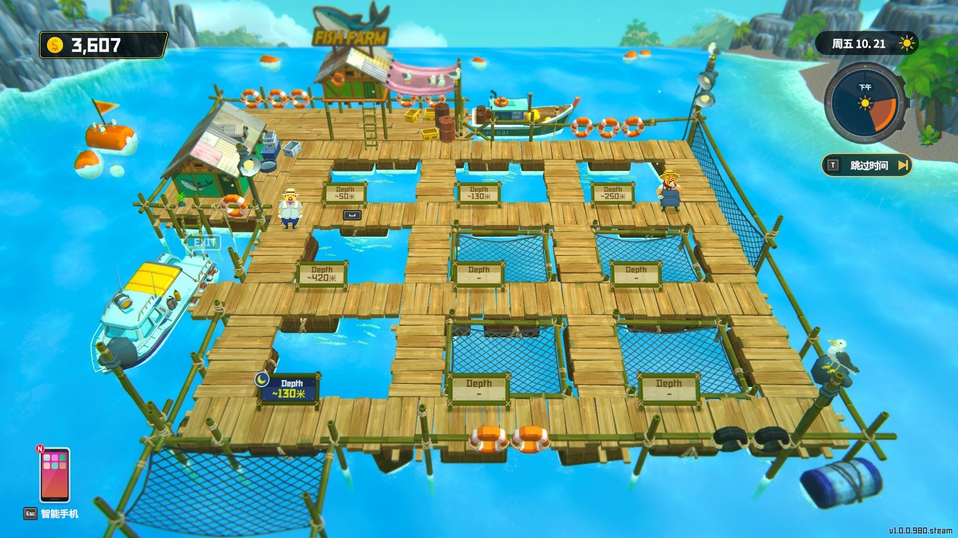 Welcome to the ocean adventure game with the mysterious blue hole as ...