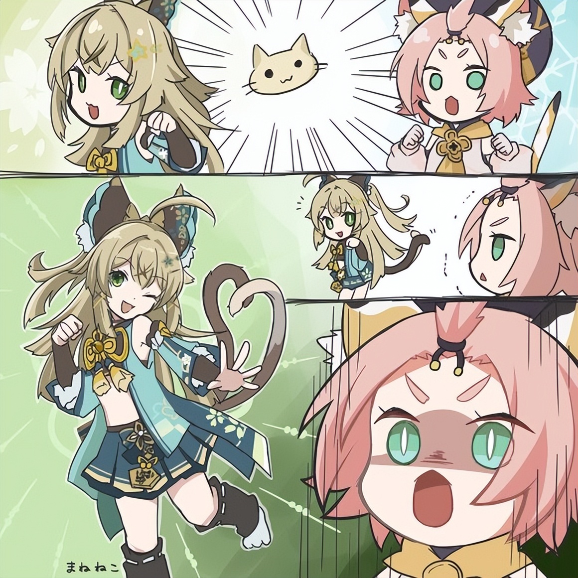 Qiliangliang's second creation fan is on fire! Bullying Goro and being ...